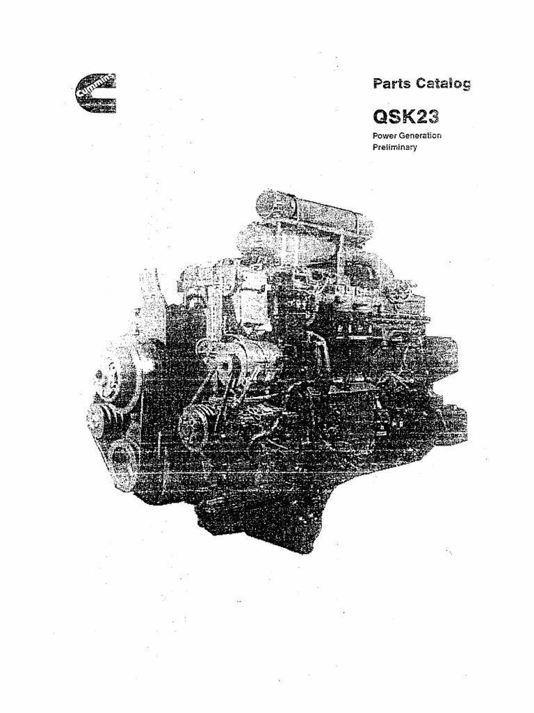 Parts QSK23 | PDF