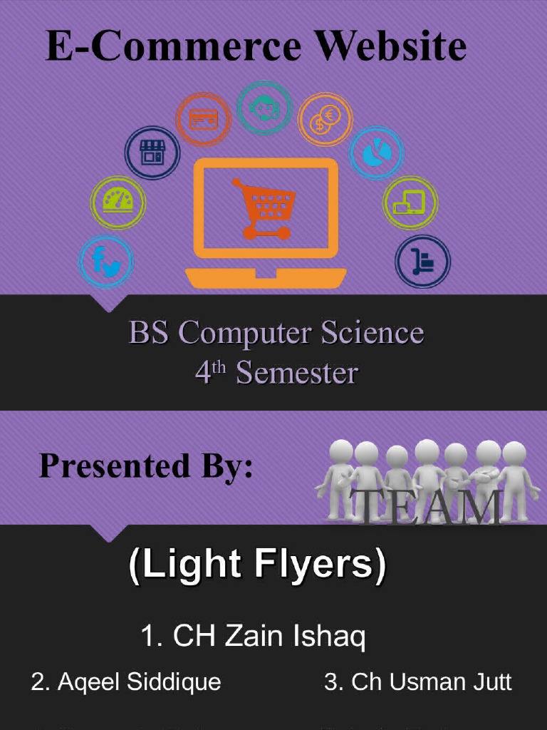 e-commerce-website-project-presentation | PDF