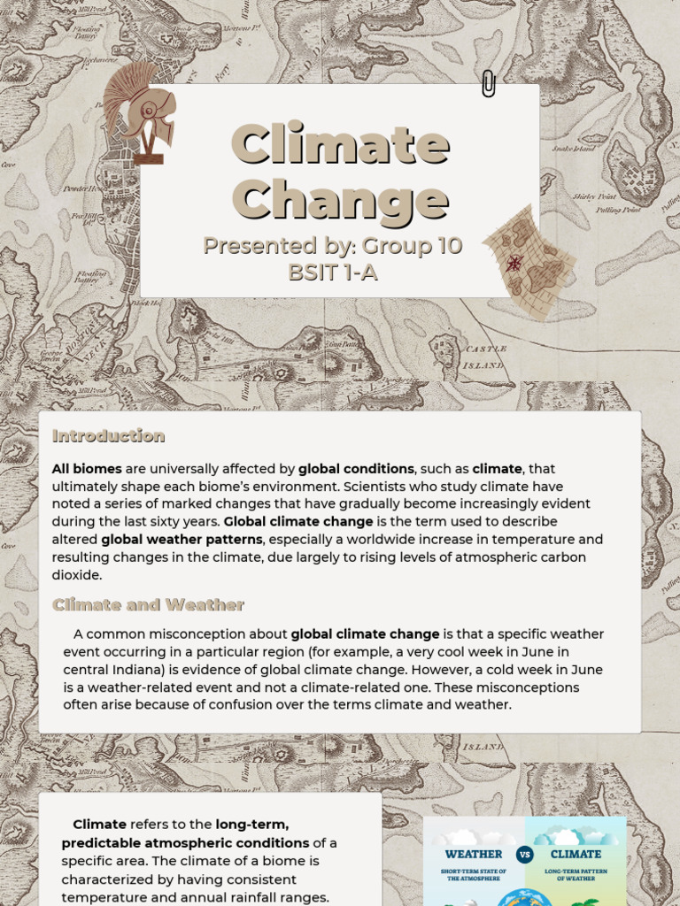 Climate Change: Evidence and Drivers | PDF | Greenhouse Effect ...