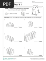 Volume of A Cuboid PDF | PDF