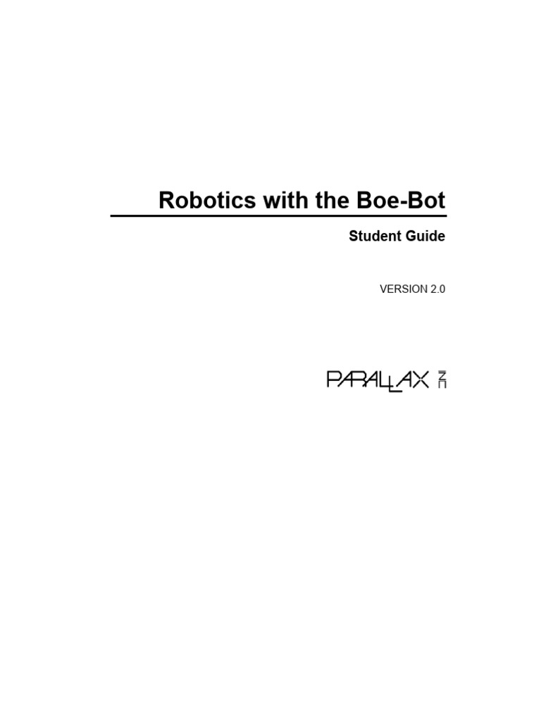 Robotics V 20 | PDF | Computer Science | Computer Engineering