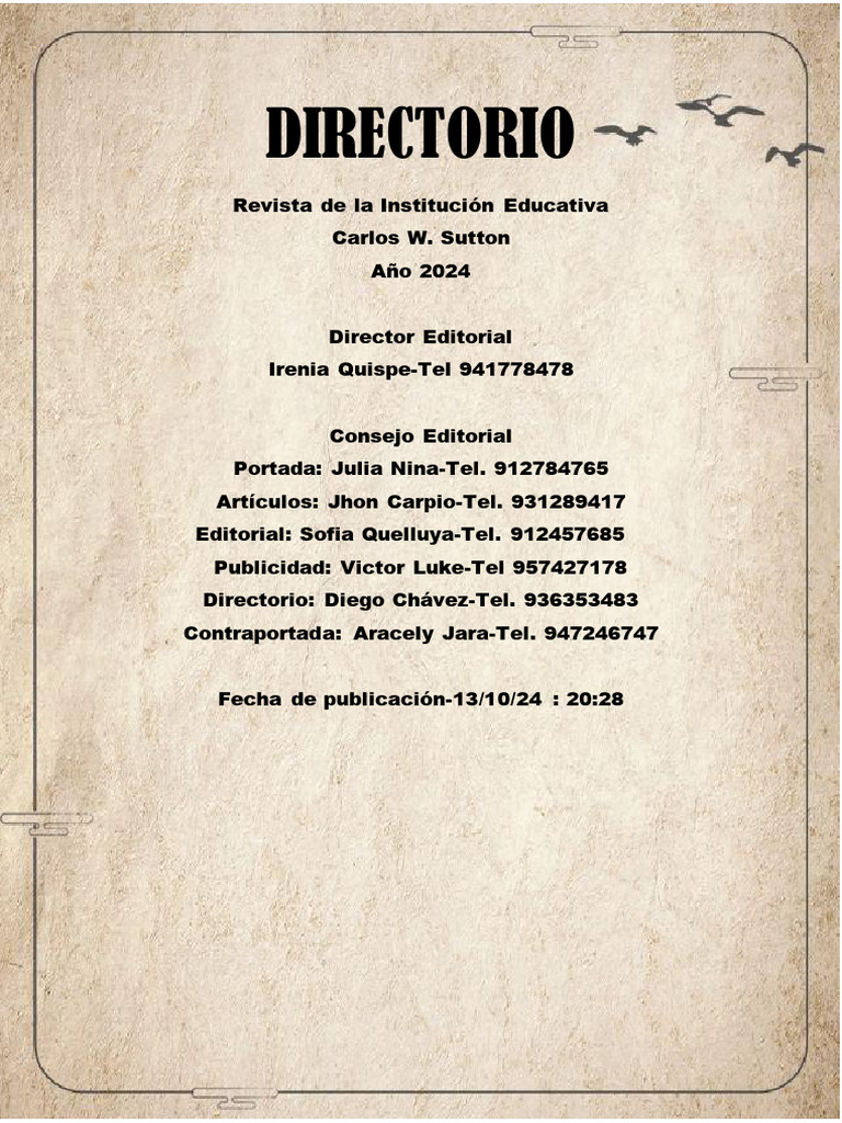 Directorio | PDF