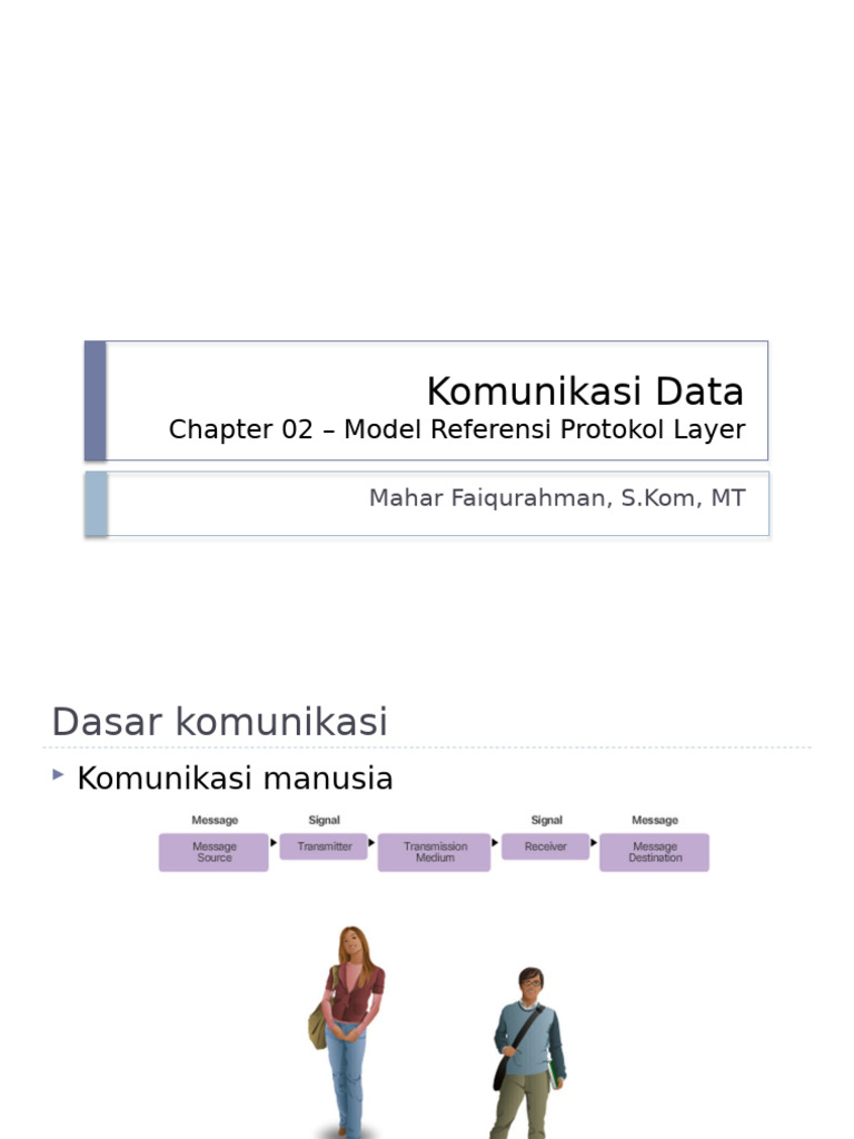chapter02 - model referensi protokol layer | PDF