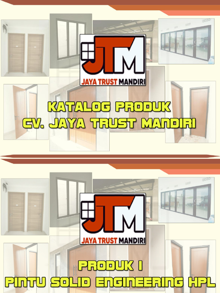 Katalog JTM baru | PDF