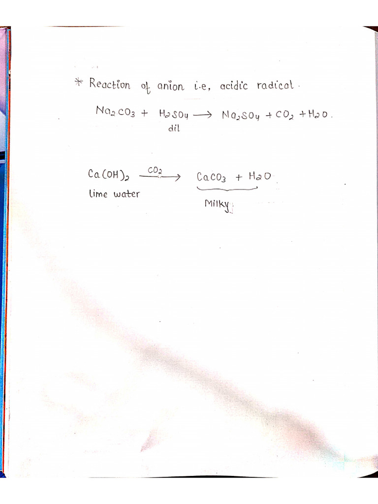 Chemistry Practical File | PDF