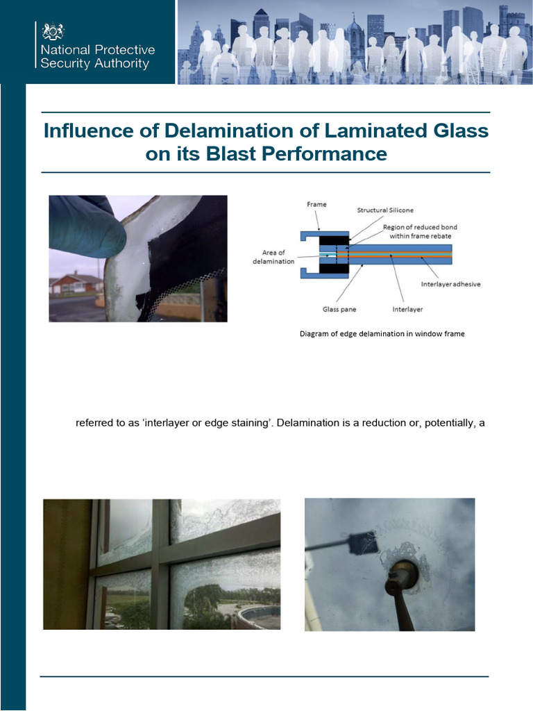 Laminated Glass Delamination Guide | PDF | Materials | Amorphous Solid