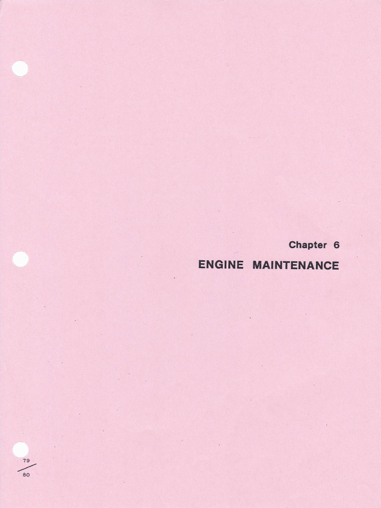 Chapter6-Engine Maintenace | PDF | Valve | Liquids