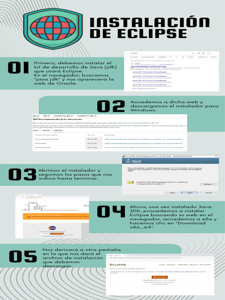Guía de Instalación de Eclipse en Windows | PDF