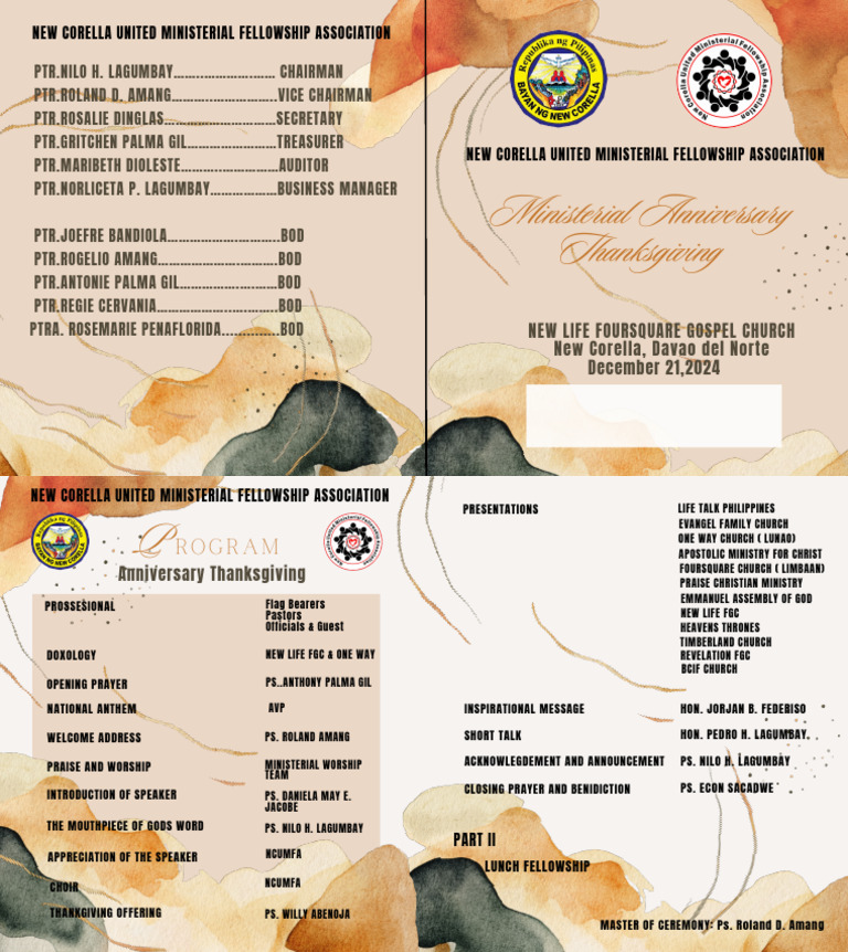 Orange Elegant Aesthetic Business Workshop Online Event Program ...