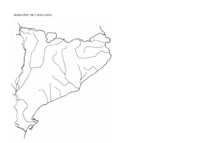 Mapa Físic de Catalunya | PDF