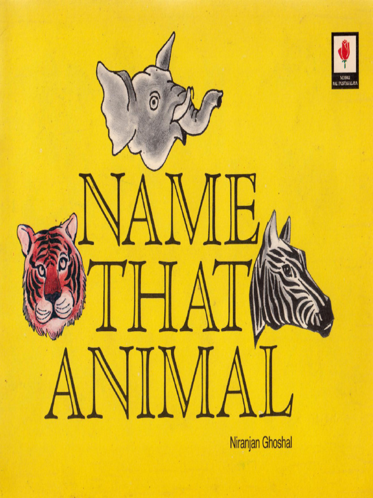 Name That Animal | PDF