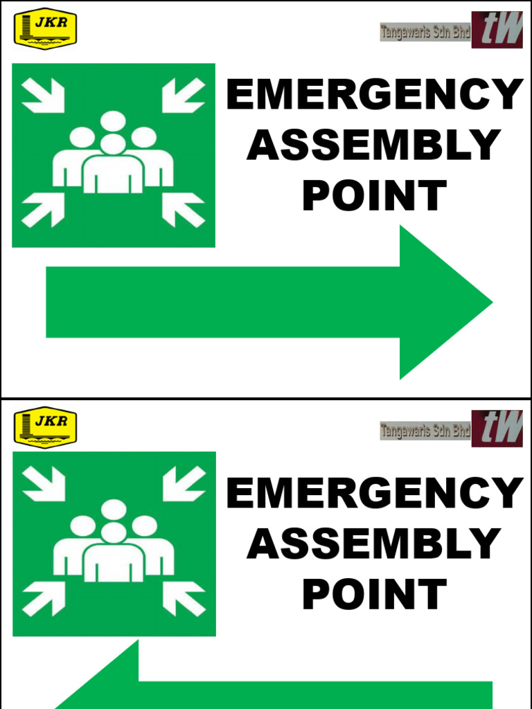 Assembly Point Left Arrow | PDF