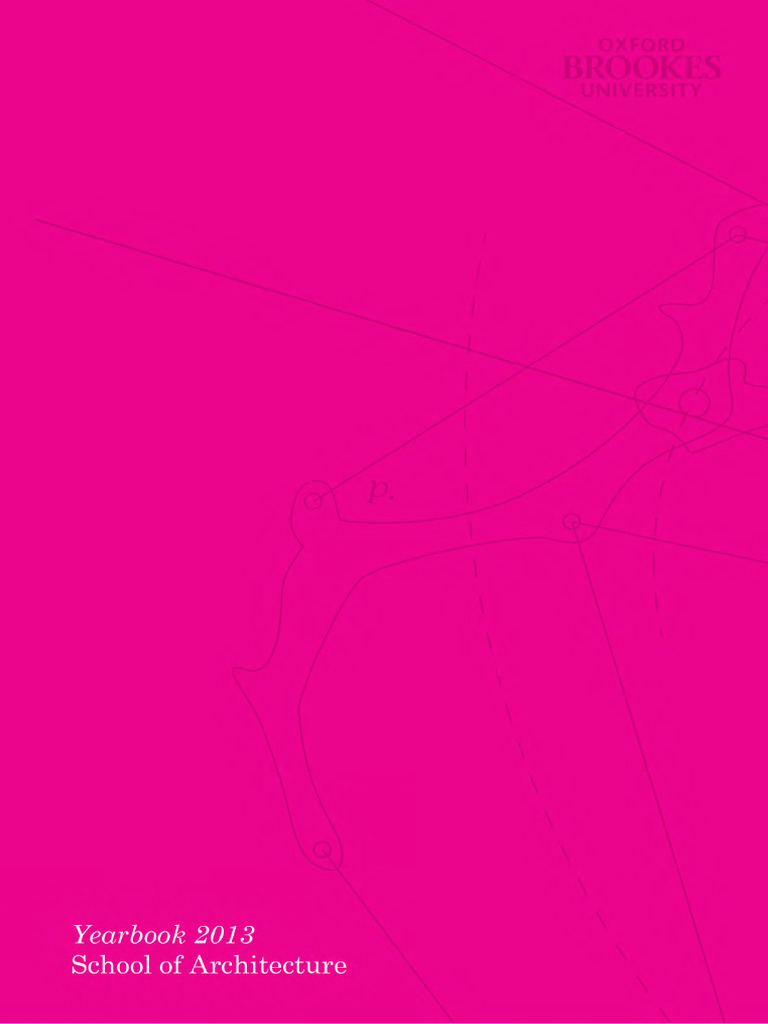 School of Architecture Yearbook 2013 | PDF | Space