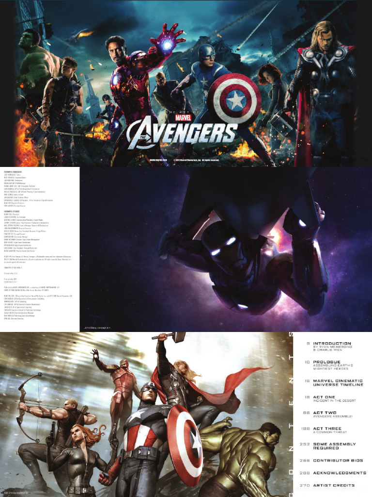 The Art of the Avengers | PDF