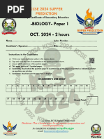 Geo Pp1 Kcse 2025 Top Prediction Cycles | PDF | Rock (Geology) | Coast