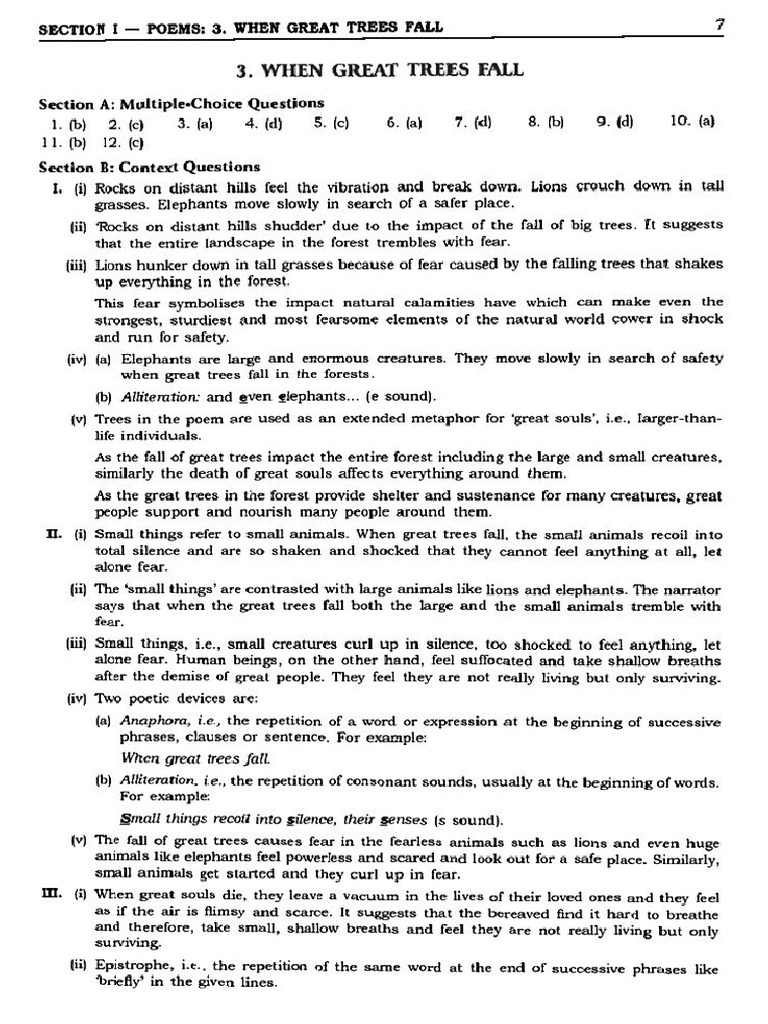 When The Great Tree Falls | PDF