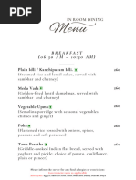 Citrus Trail Farm & Kitchen Menu | PDF | Pancake | Indian Cuisine