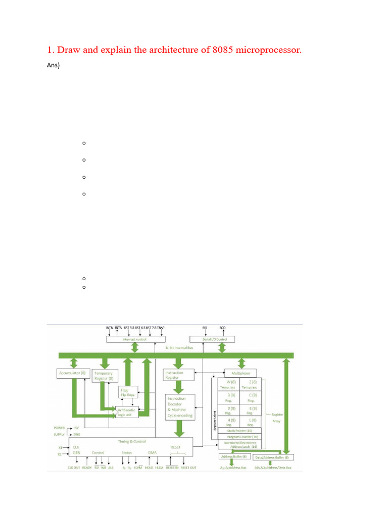 MP Assignment and IMP Question | PDF | Computer Architecture | Office Equipment