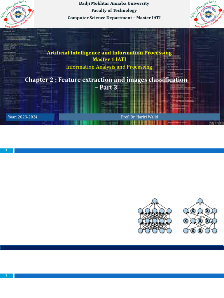 3 Feature Extraction And Images Classification Part 3 Pdf Deep