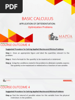CAPE Pure Math Unit 1 SBA Sample | PDF | Area | Volume