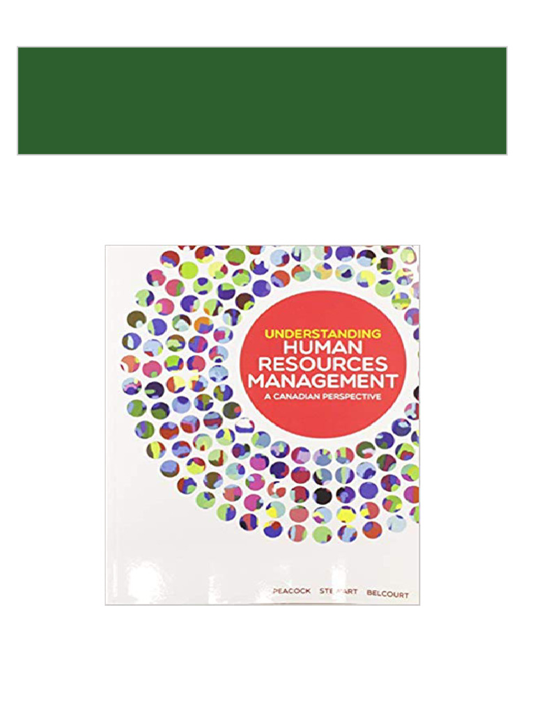 Full Download (Ebook PDF) Understanding Human Resources Management: A ...