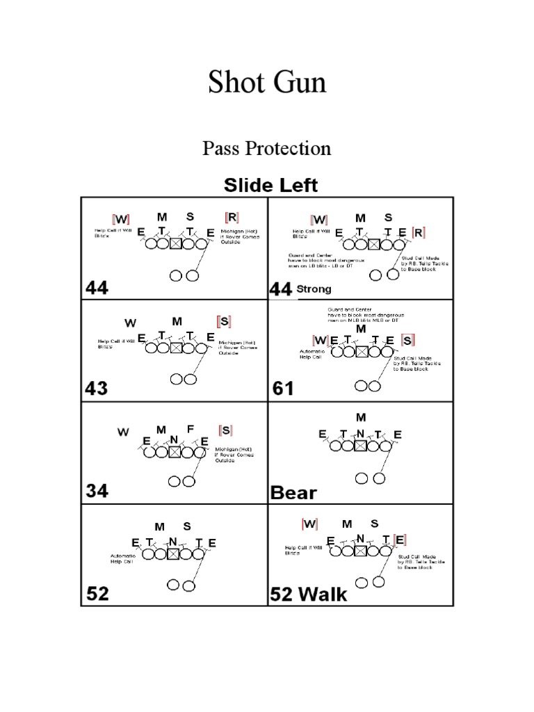 Shot Gun: Pass Protection | PDF