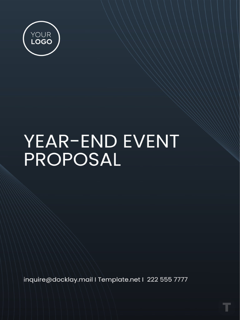 Year End Event Proposal Template | PDF