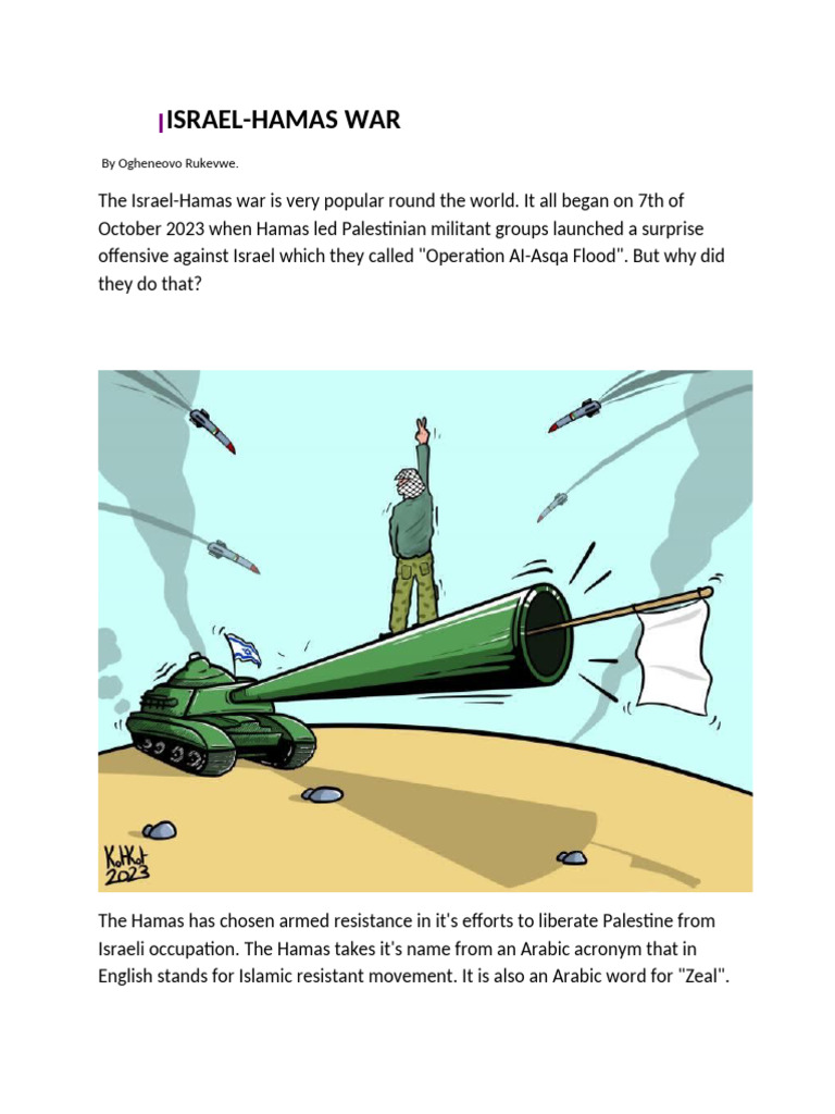Israel-Hamas wa-WPS Office | PDF