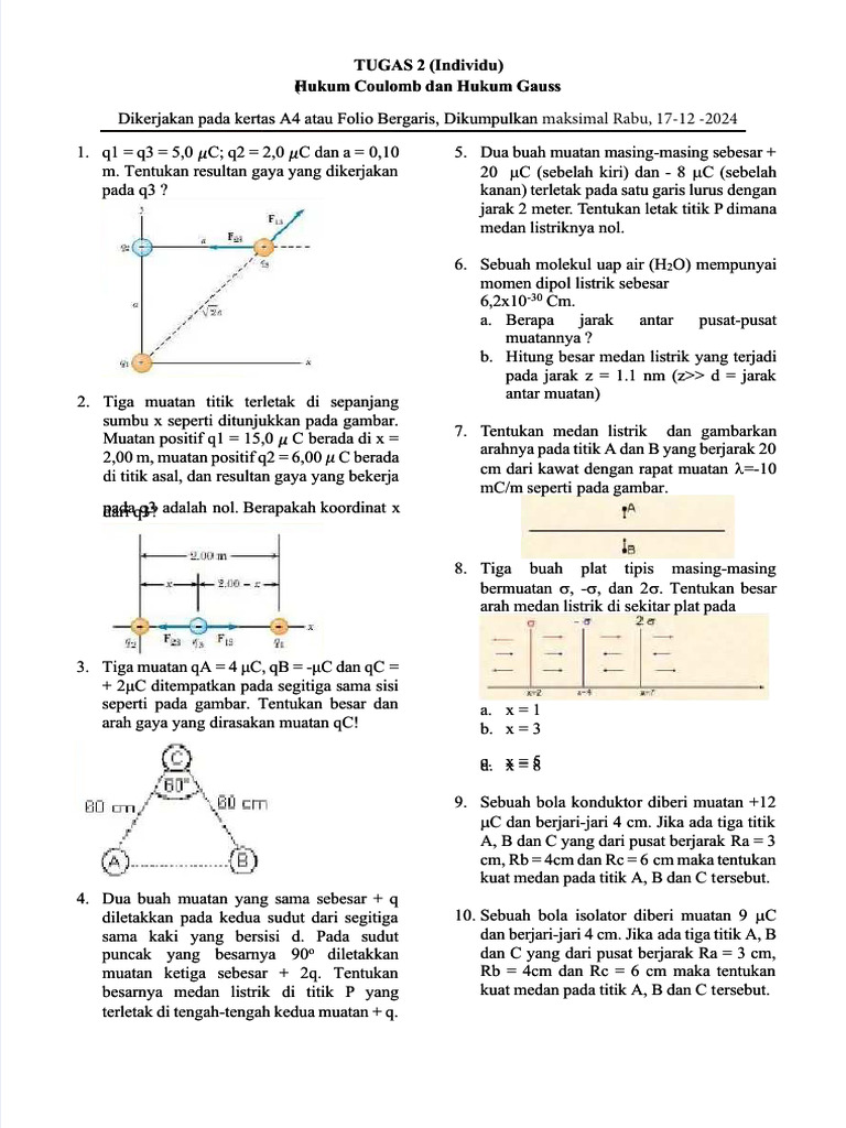 Tugas II Fisika Dasar Industri | PDF