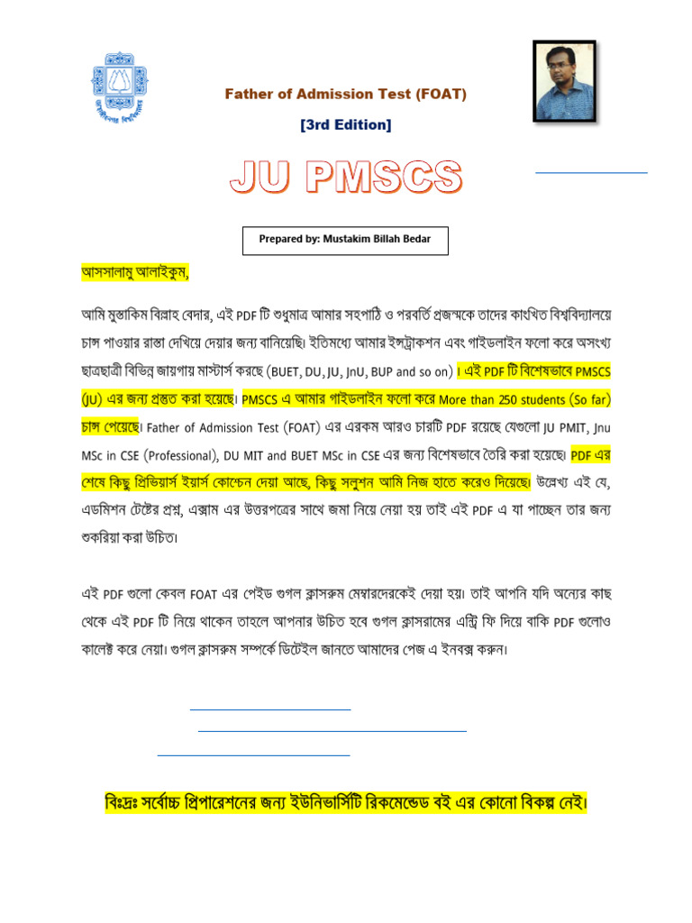 Foat Ju Pmscs (3rd Edition) | PDF | Pointer (Computer Programming) | Method (Computer Programming)