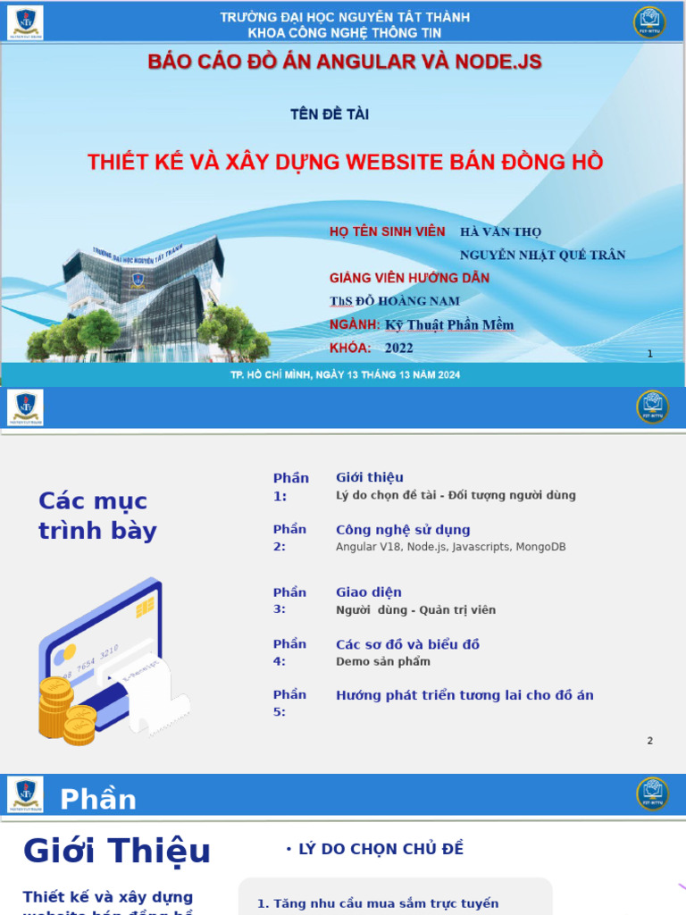 Thuyết Trình Angular V18 - Đồ Án | PDF