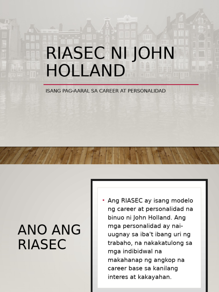 EsP7 Q3 W1 RIASEC | PDF