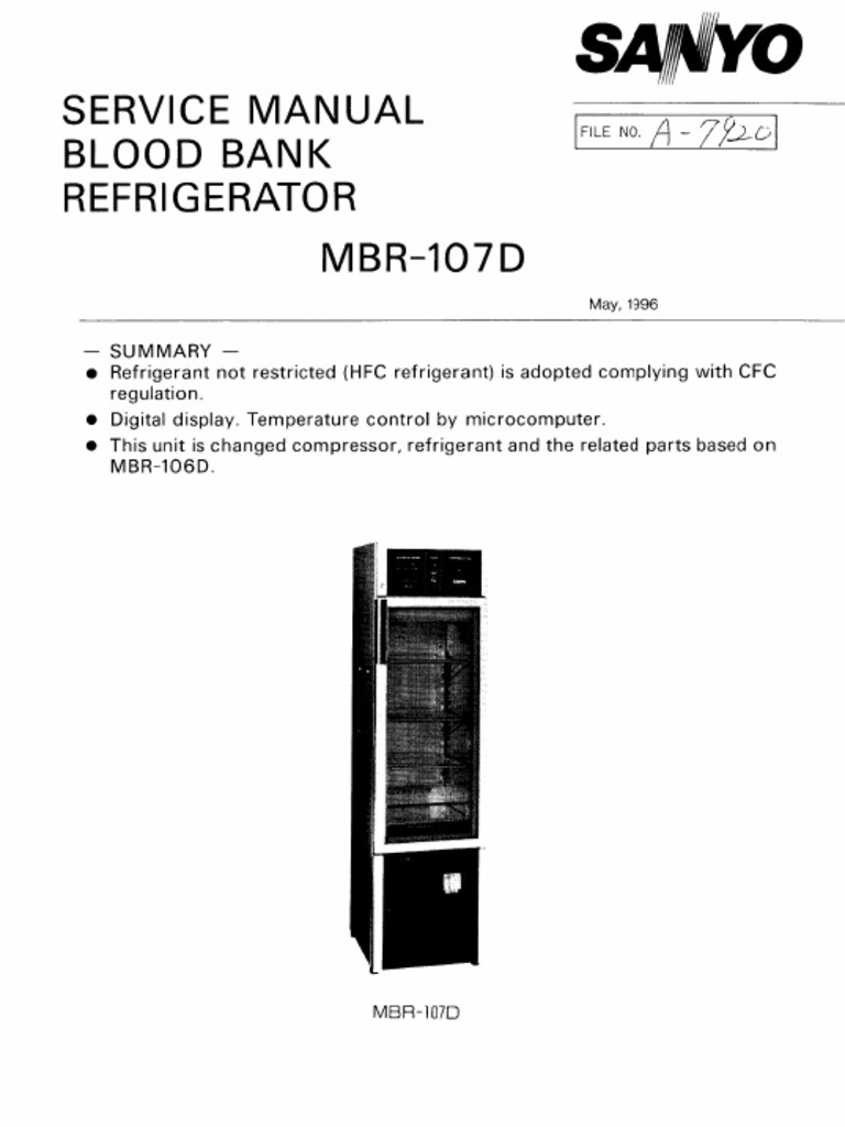 Sanyo Mbr 107d | PDF