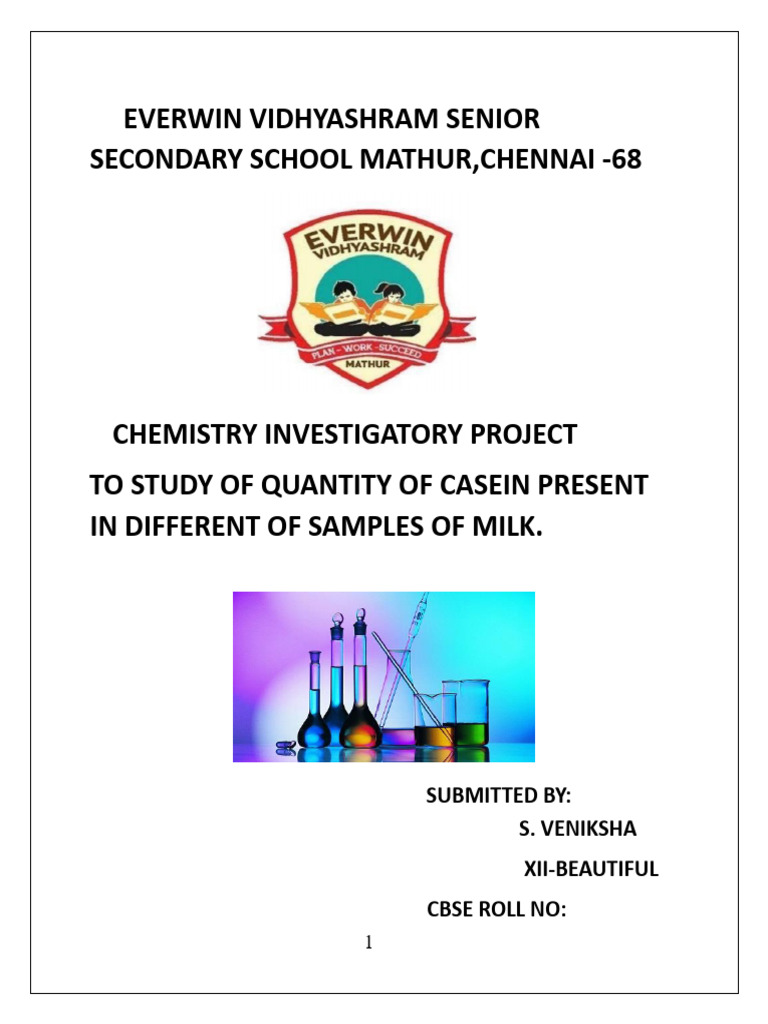 chemistry finall | PDF | Milk | Chemistry