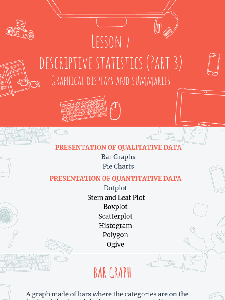 Lesson 7 (Descriptive Statistics Part 3) - Oct 2024 | PDF | Quartile ...