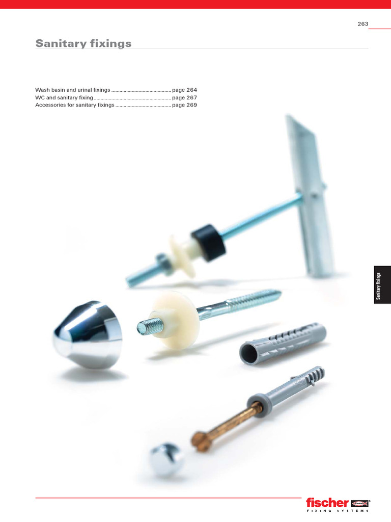 263-270 Sanitary Fixings | PDF | Screw | Building Materials