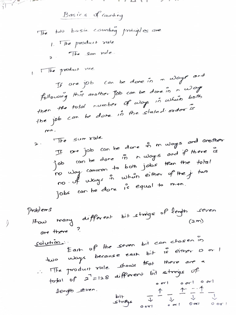 Basics of Counting | PDF