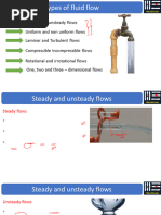 Types of Fluid Flow Explained | PDF | Fluid | Fluid Dynamics