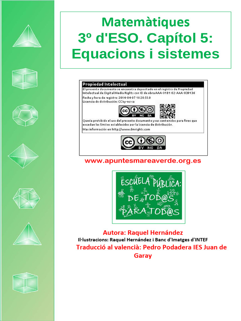 3 05 Equacions | PDF