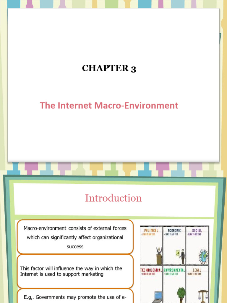 Chapter 3 - The Internet Macro-Environment | PDF