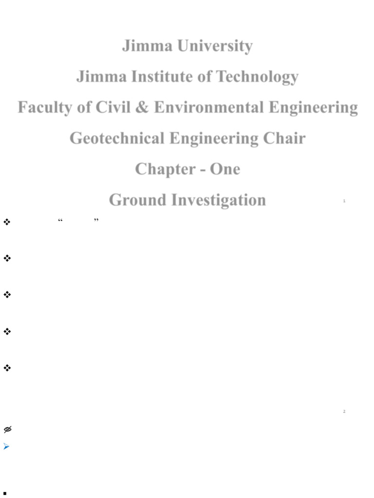 Foundation Engineering I Chapter-1 | PDF | Earth Sciences