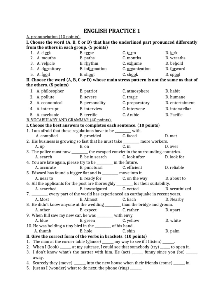 1 | PDF | Human Communication | Grammar