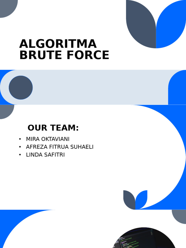 Algoritma Brute Force | PDF | Human Communication | Communication