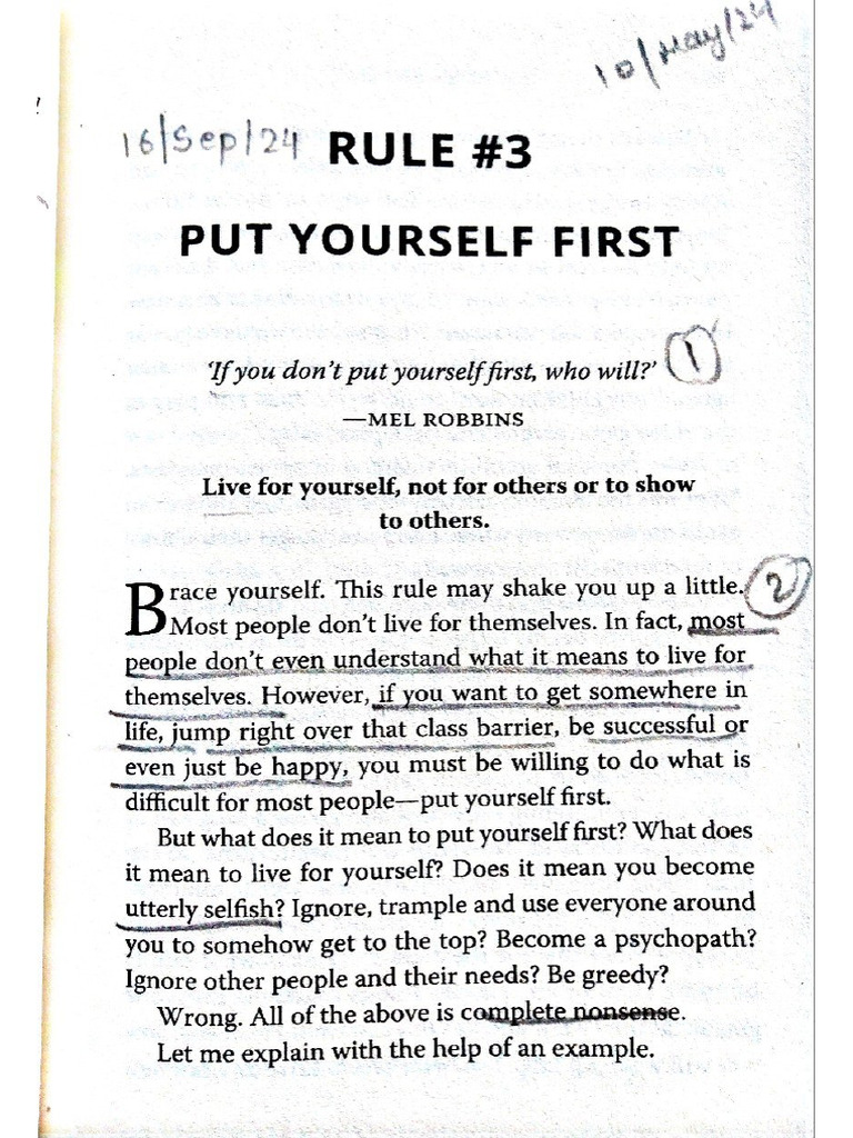 Rule 3 - 11 Rules For Life - Pg. 11 | PDF