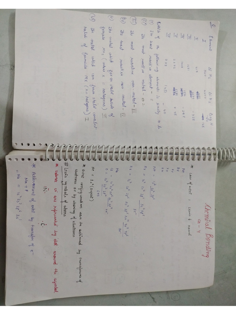 Chemical Bonding | PDF