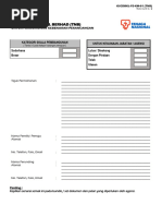 Borang Penutupan Akaun 2021 Rev1 | PDF