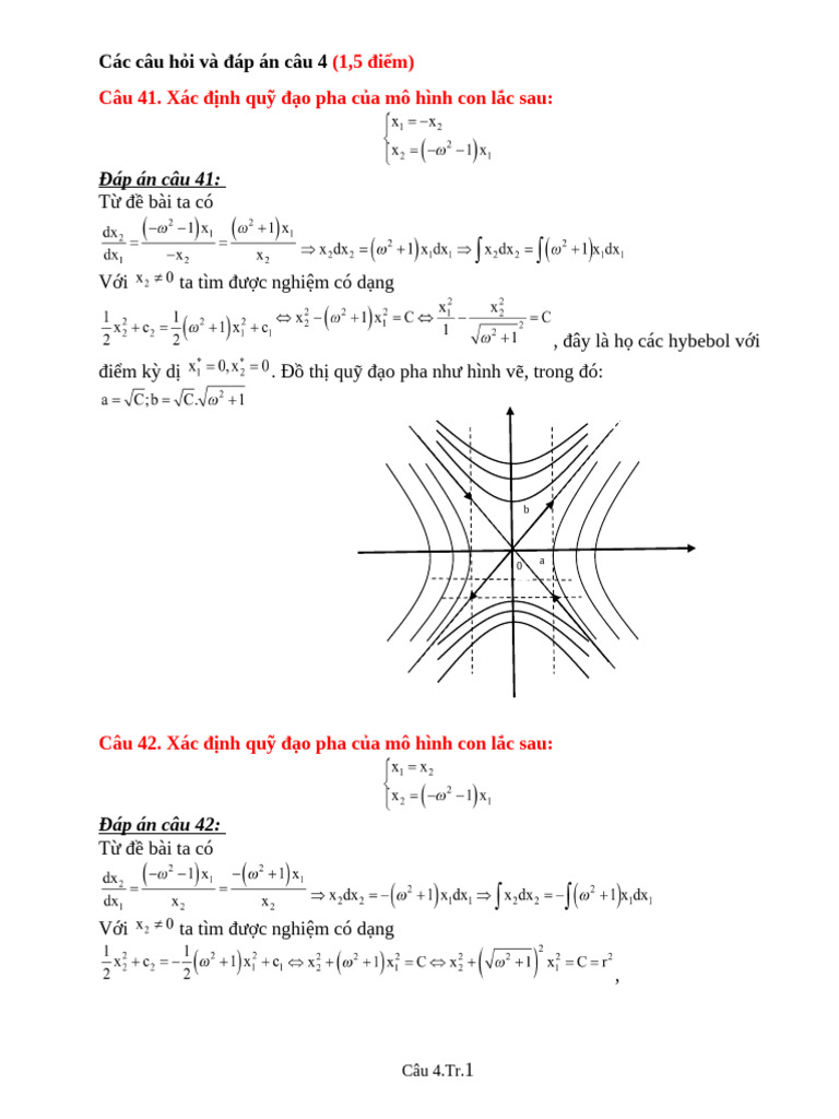 CauHoiVaDapAn Cau4 | PDF