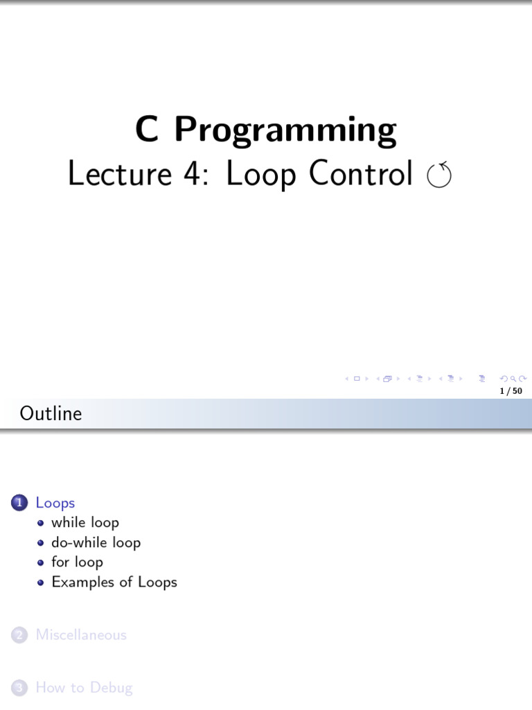 C Programming 4 | PDF | Computer Programming | Control Flow C Programming 4 | PDF | Computer Programming | Control Flow