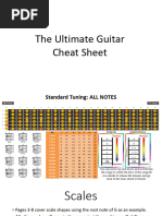 Ultimate Chords Cheat Sheet | PDF