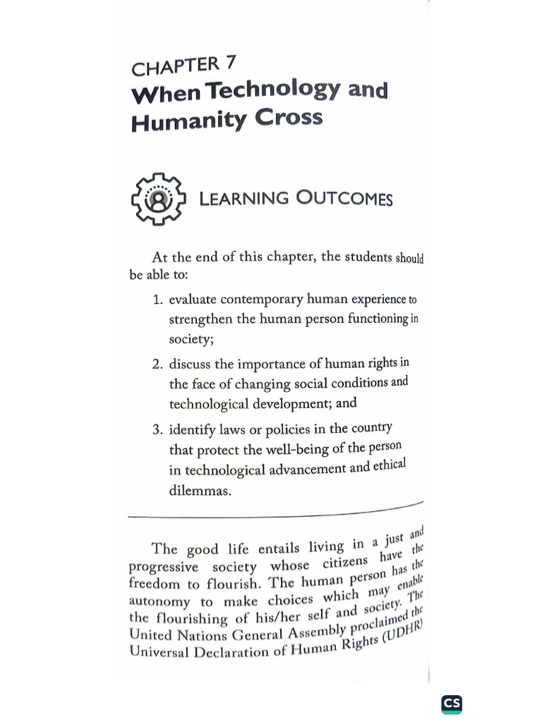 STS CHAPTER 7-8 | PDF